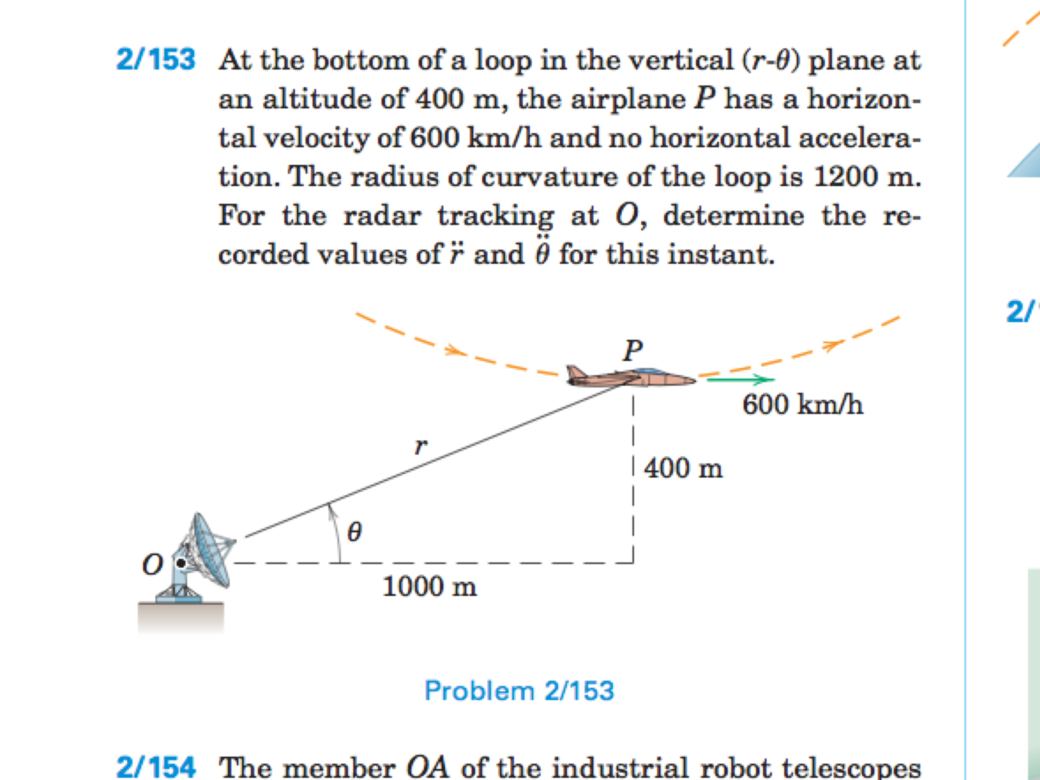 Solved 2/153 At the bottom of a loop in the vertical | Chegg.com