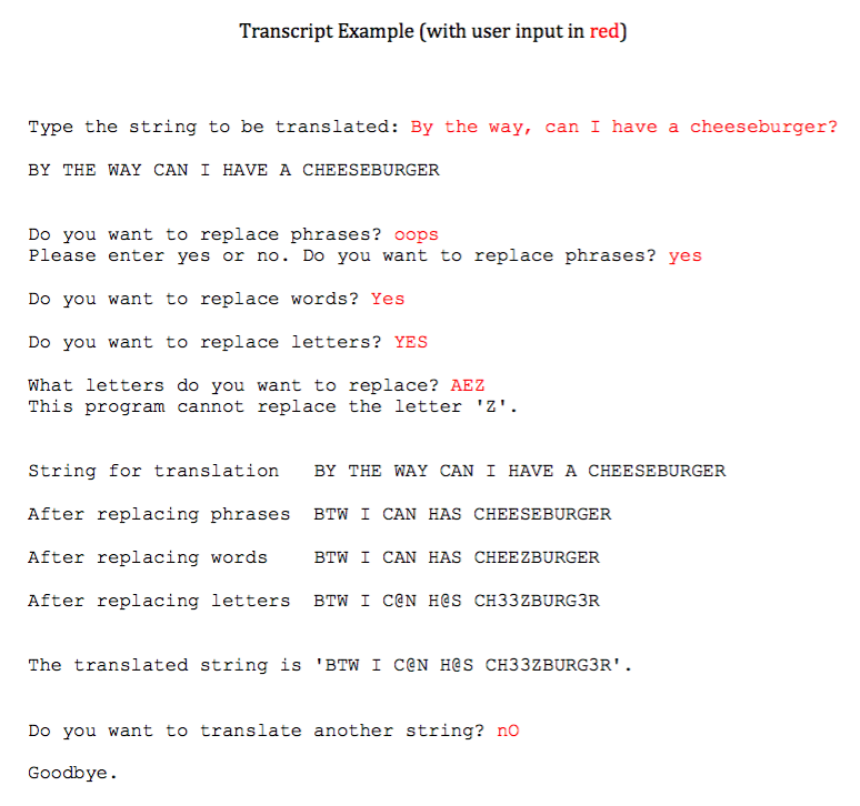 Solved » Write a write a function to replace every lowercase | Chegg.com Solved » Write a write a function to replace every lowercase | Chegg.com