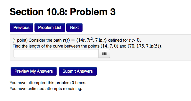 Solved Section 10.8: Problem 3 Previous Problem List Next (1 | Chegg.com