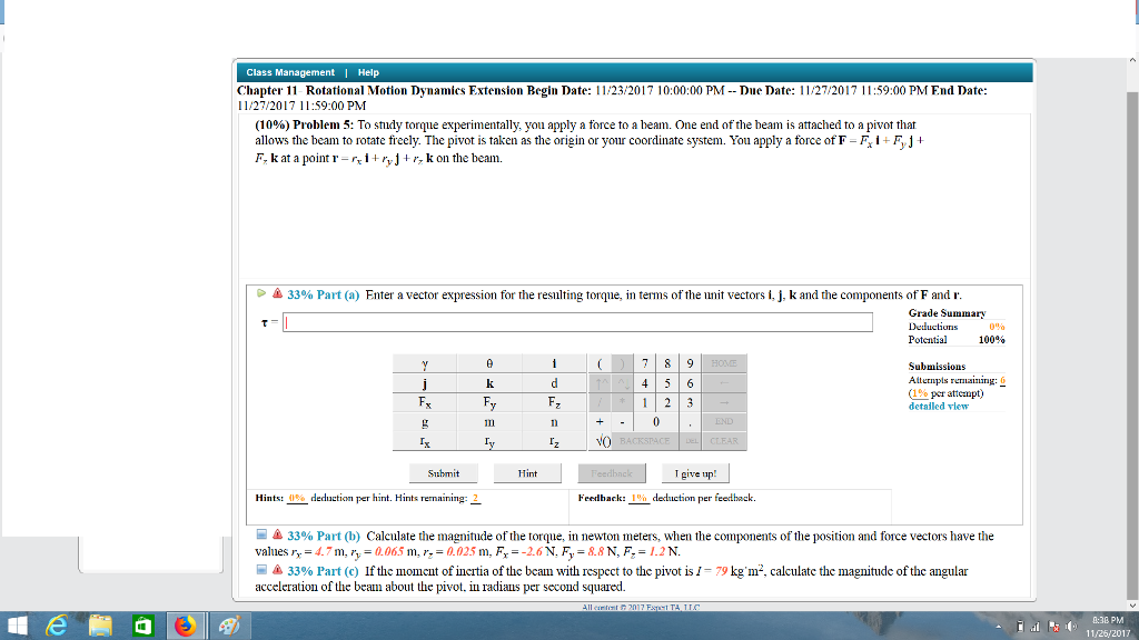Solved Class Management | Help Chapter 11 Rotational Motion | Chegg.com