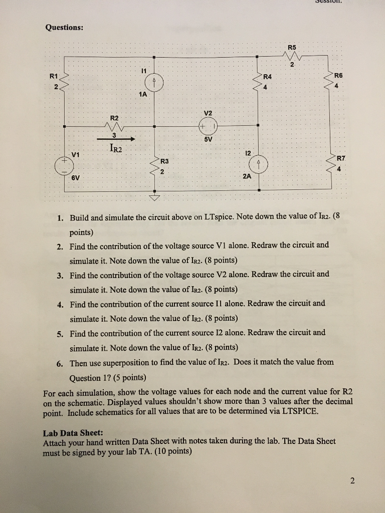Solved CODIU, Questions: 1. Build and simulate the circuit | Chegg.com