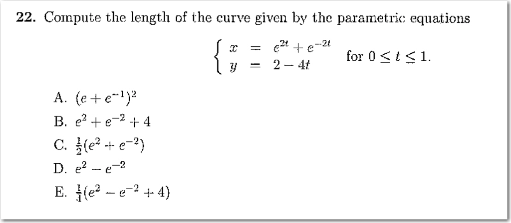 Solved Compute the length of the curve given by the | Chegg.com