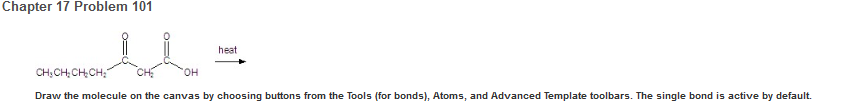 Solved Chapter 17 Problem 101 heat Draw the molecule on the | Chegg.com Solved Chapter 17 Problem 101 heat Draw the molecule on the | Chegg.com