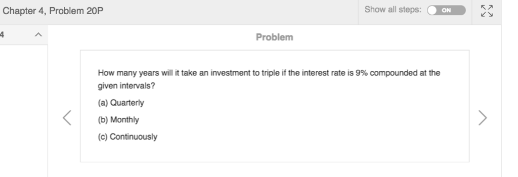 Solved How Many Years Will It Take An Investment To Triple Chegg solved-how-many-years-will-it-take-an-investment-to-triple-chegg