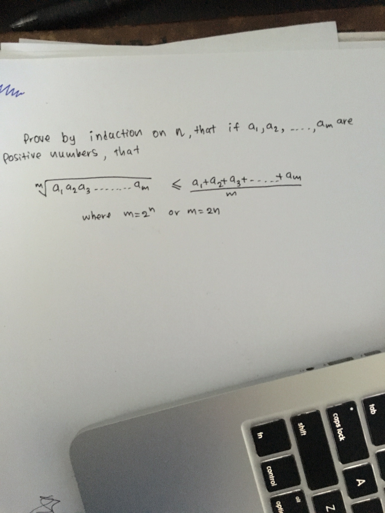 Solved This is a math prove problem. | Chegg.com