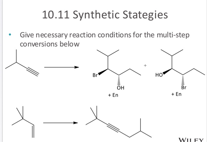 Solved Give necessary reaction conditions for the multi-step | Chegg.com