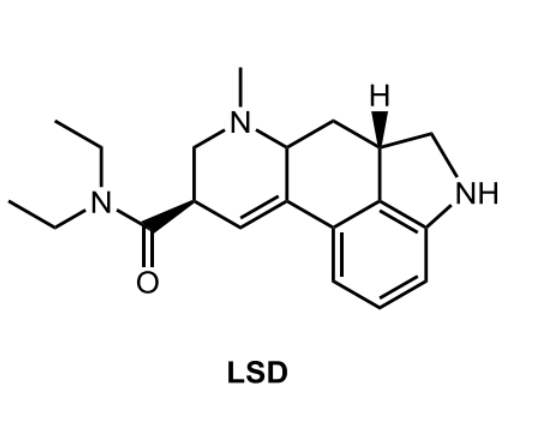 Solved: Consider The Structure Of Lysergic Acid Diethylami... | Chegg.com