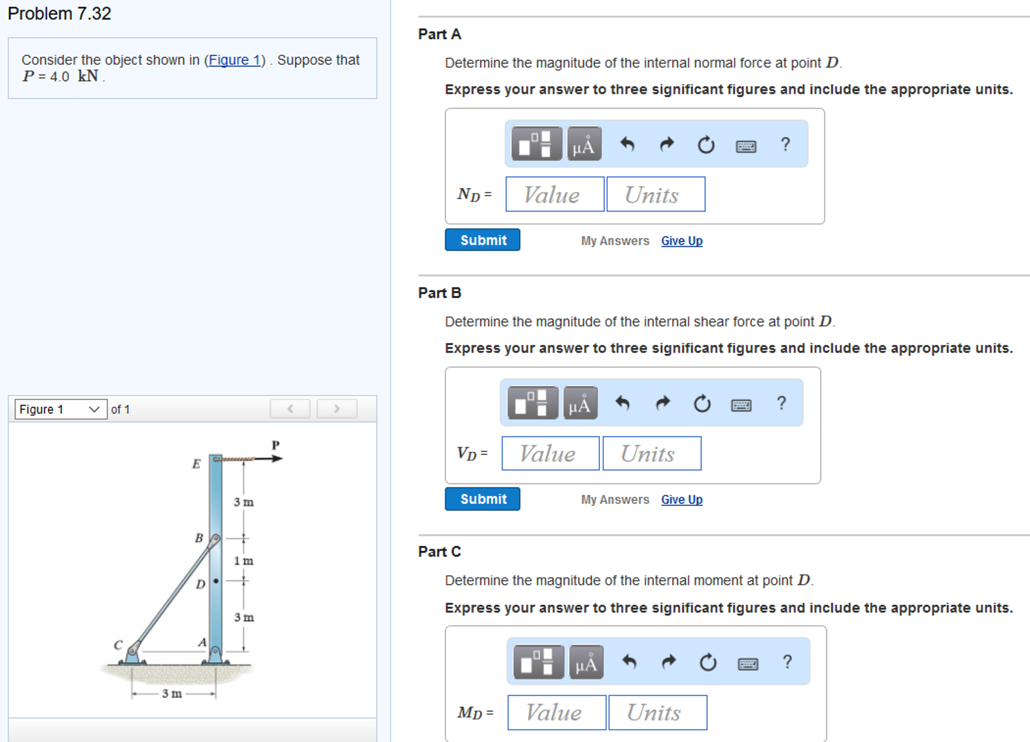 Solved Consider The Object Shown In Figure 1 Suppose That P
