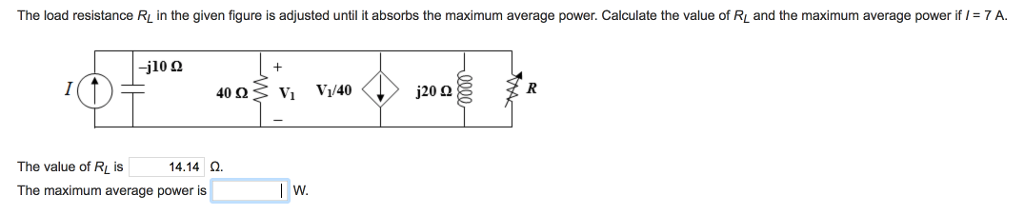 Solved The load resistance RL in the given figure is | Chegg.com