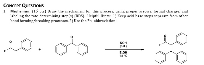 Solved 1. Provide the stable organic product(s) that would | Chegg.com