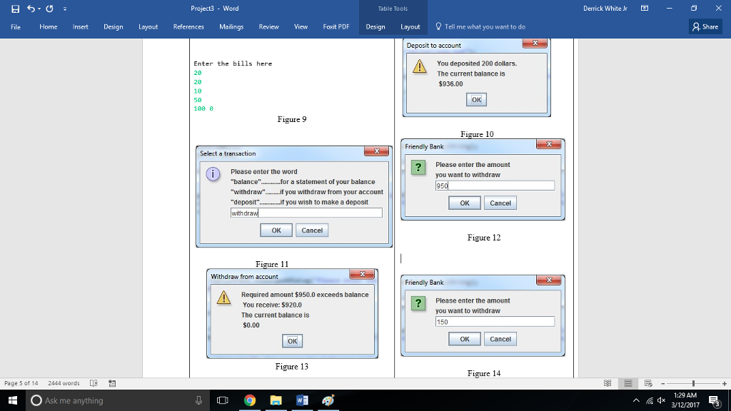 Using Java Netbeans The Problem and Requirements | Chegg.com