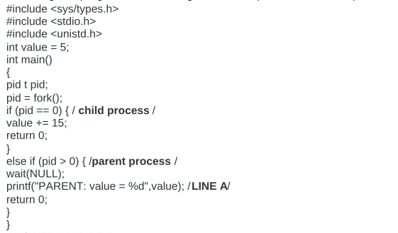 Solved Including the initial parent process, how many | Chegg.com