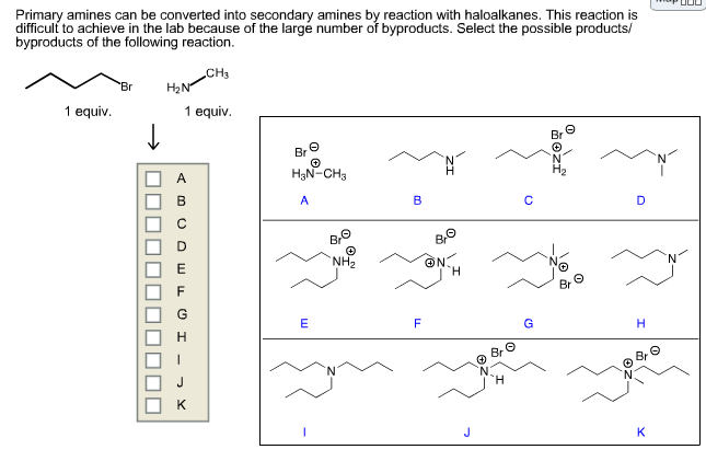 Solved Primary amines can be converted into secondary amines | Chegg.com
