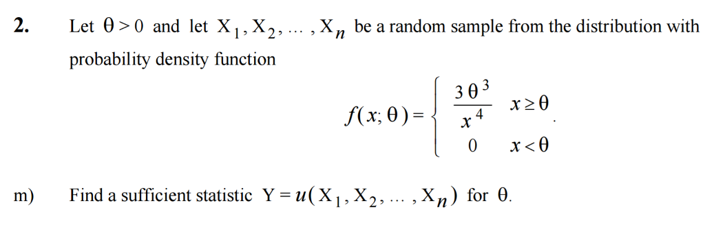 Solved Let theta > 0 and let X_1, X_2, ..., X_n be a random | Chegg.com