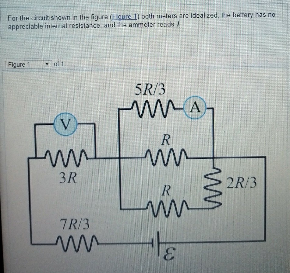 Solved For the circuit shown in the figure (Figure 1) both | Chegg.com