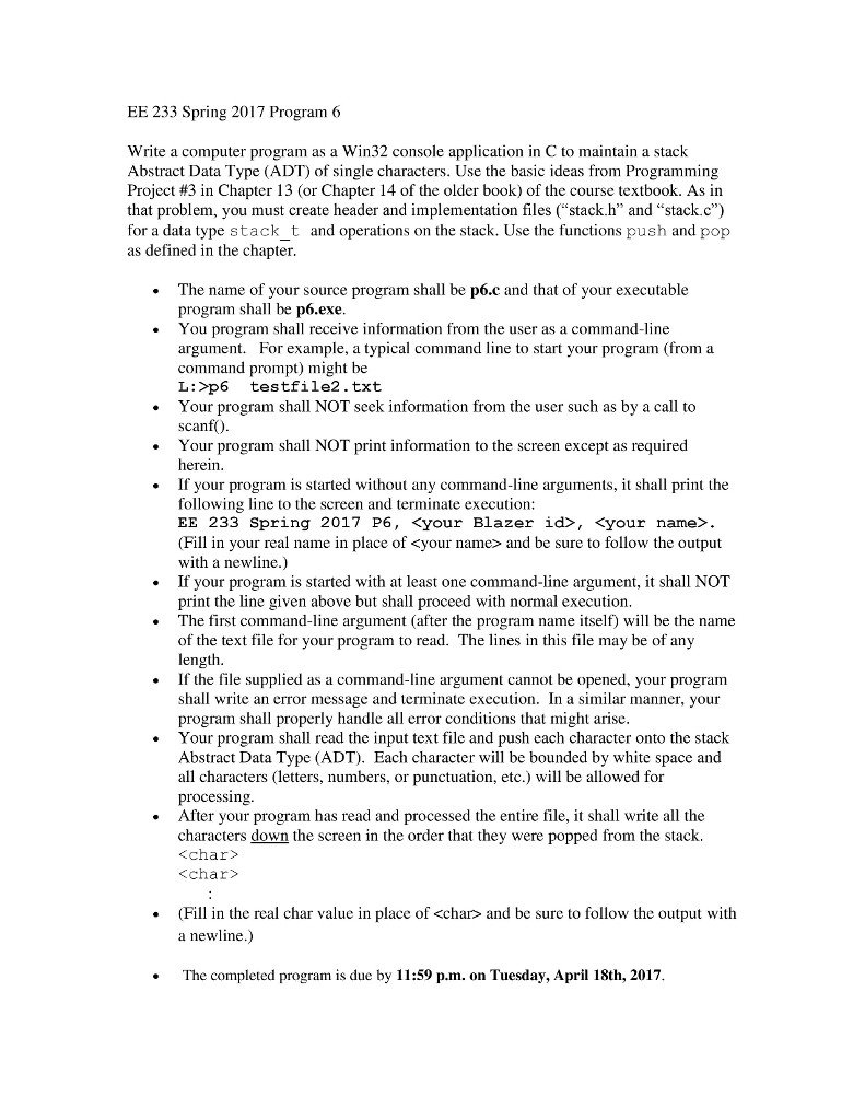 Solved The following snippet of code is how the program is | Chegg.com