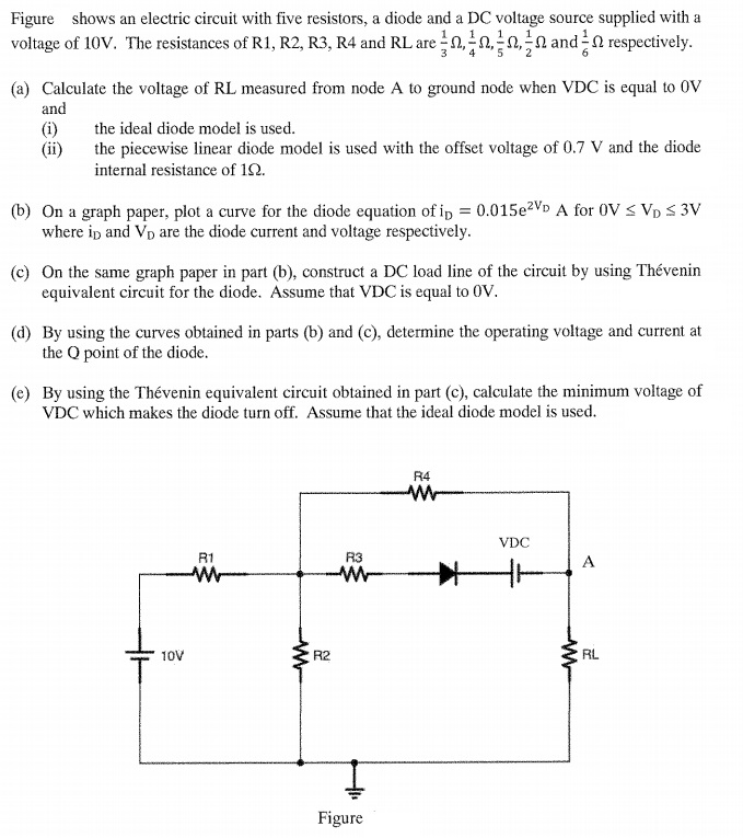 Solved Please answer the questions below about diode. I knew | Chegg.com