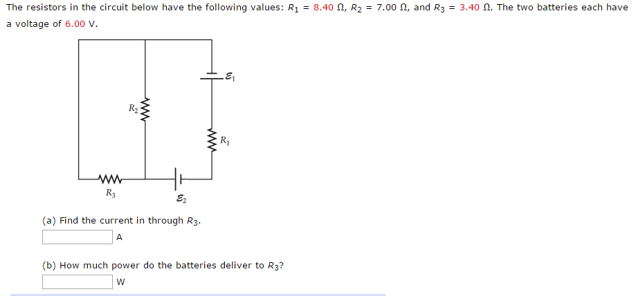 Solved The resistors in the circuit below have the following | Chegg.com