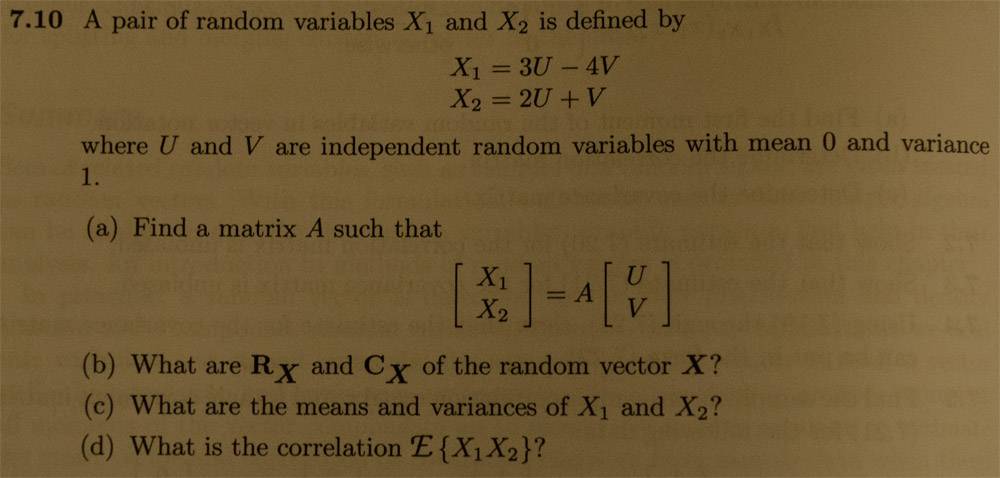 Solved A pair of random variables X1 and X2 is defined by | Chegg.com
