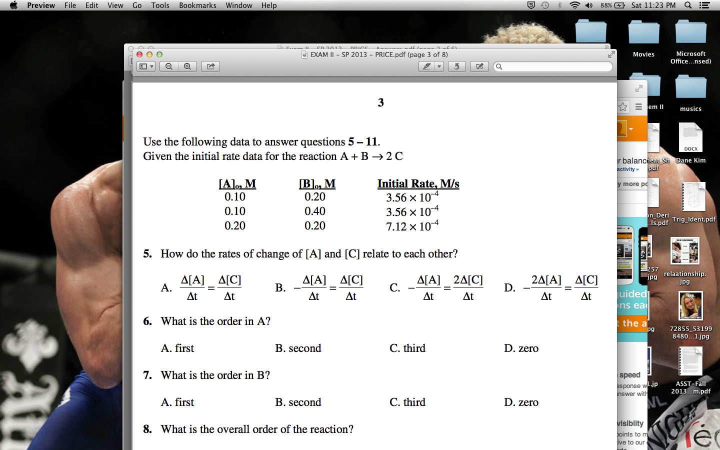 Solved I need help with number 5. The answer to number 5 is | Chegg.com