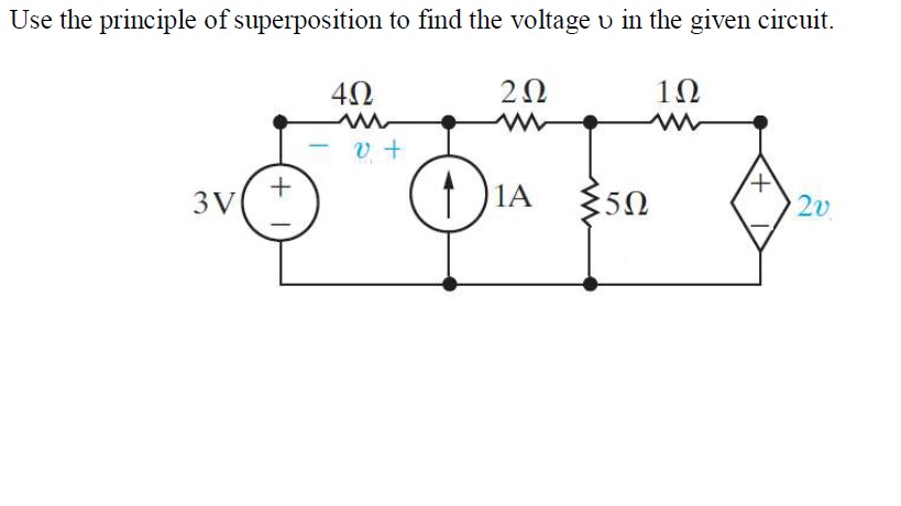 Solved Use the principle of superposition to find the | Chegg.com