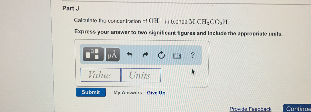 Solved Problem 15.19 Part A Acetic acid, CH3 CO2H, is the | Chegg.com
