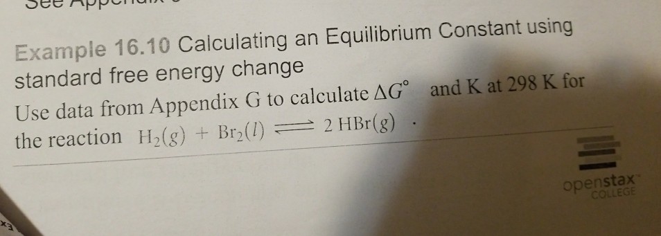Solved Example 16.10 Calculating an Equilibrium Constant | Chegg.com
