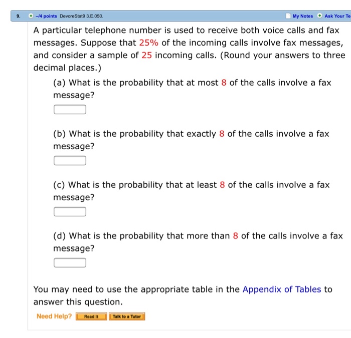 Solved A particular telephone number is used to receive both | Chegg.com
