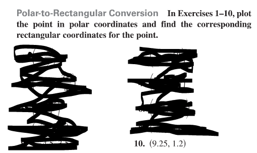 Solved Polar-to-Rectangular Conversion In Exercises 1-10, | Chegg.com