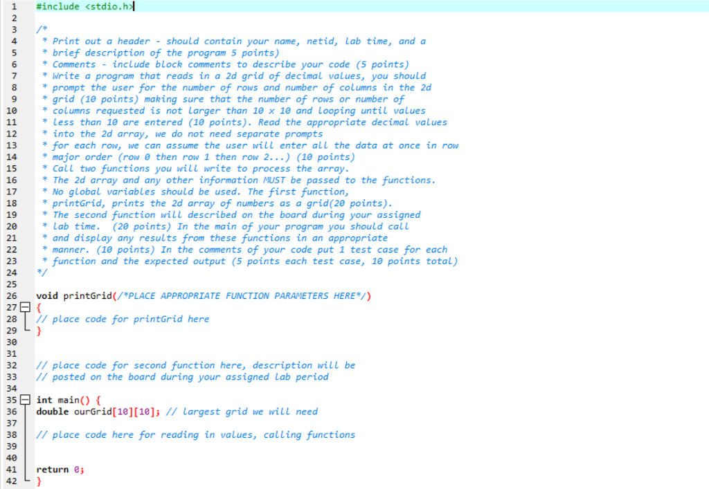 Solved Can this please be done in C programming | Chegg.com