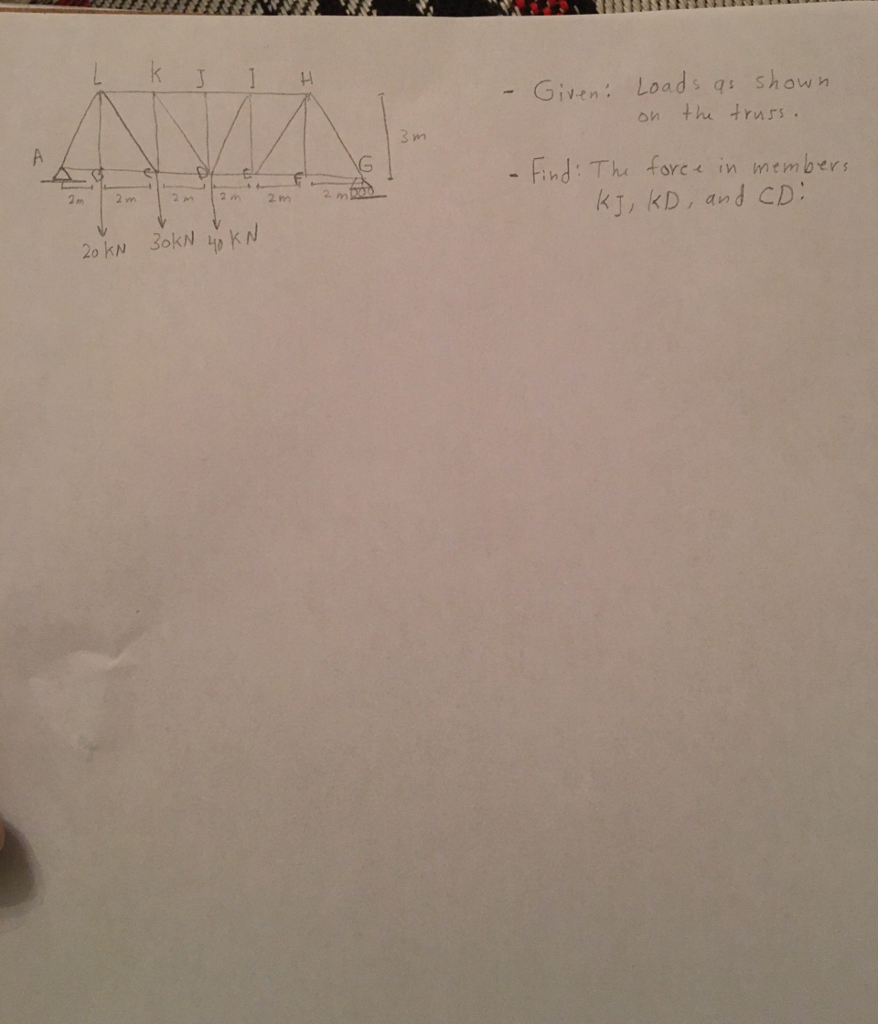 Solved: Given: Loads As Shown On The Tarns. -Find: The For... | Chegg.com