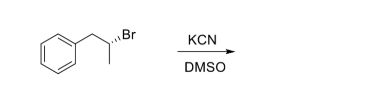 Solved Br KCN DMSO | Chegg.com