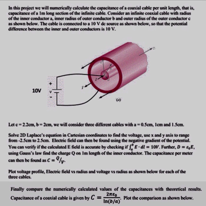 Solved In this project we will numerically calculate the | Chegg.com