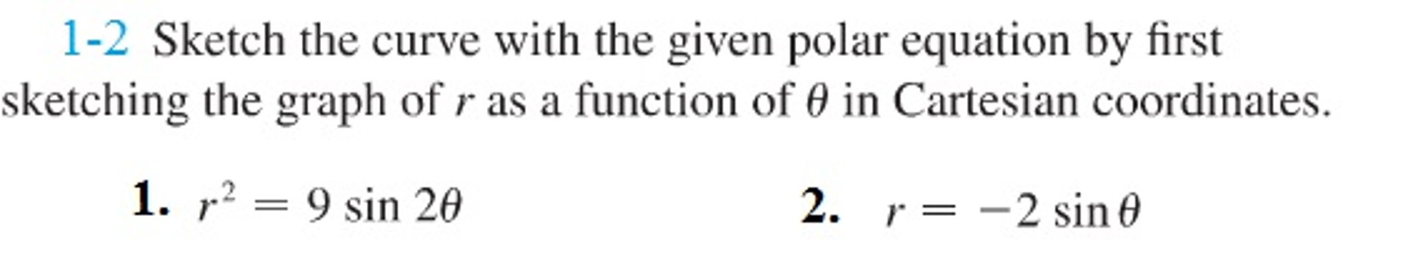 Solved Sketch the curve with the given polar equation by | Chegg.com