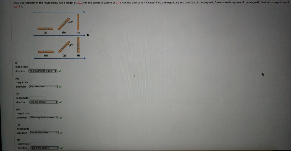 Solved Each wire segment in the figure below has a length of | Chegg.com