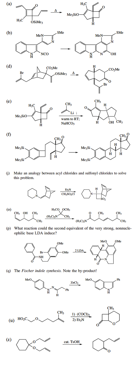 Solved Make an analogy between acyl chlorides and sulfonyl | Chegg.com