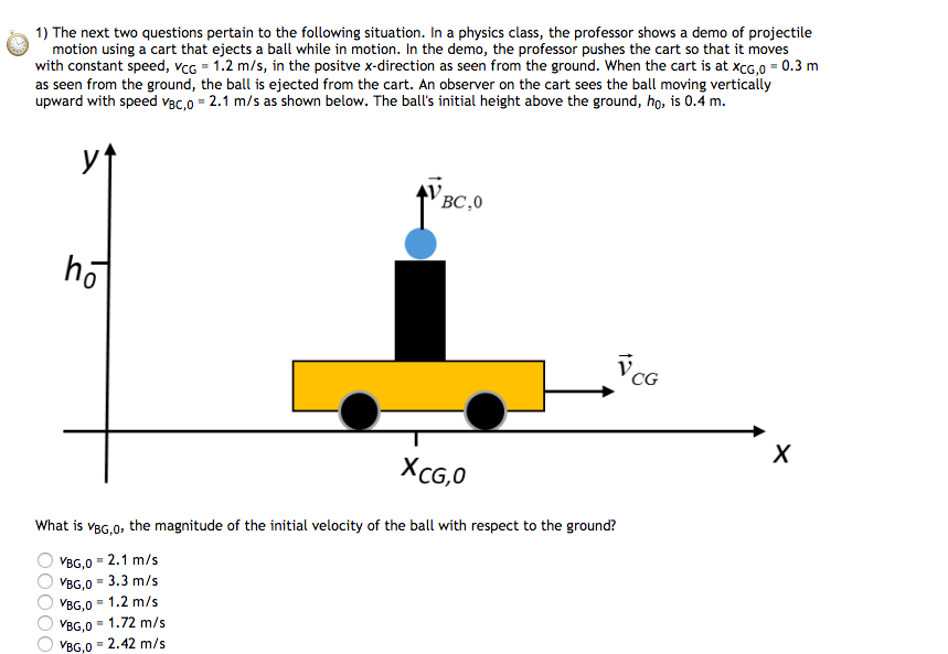 Solved 1) The next two questions pertain to the following | Chegg.com