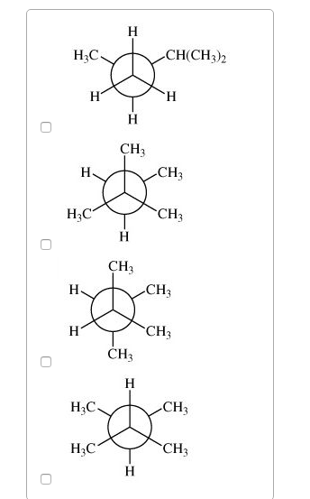 Solved Which of the following structures represent the | Chegg.com