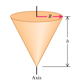 Solved Calculate the moment of inertia of a uniform solid | Chegg.com