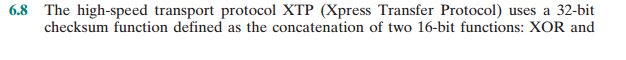 Solved 6.8 The high-speed transport protocol XTP (Xpress | Chegg.com