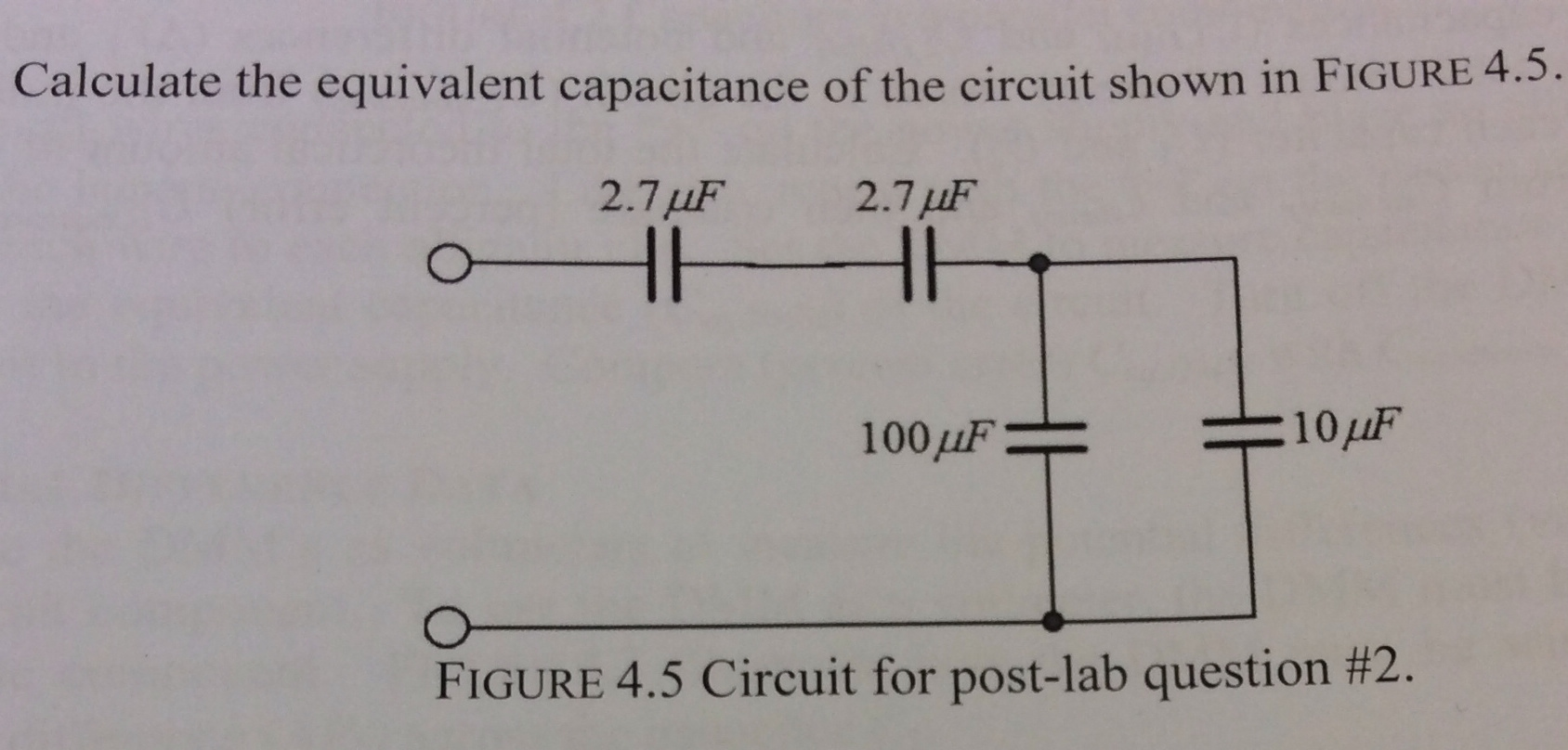 Solved Calculate the equivalent capacitance of the circuit | Chegg.com