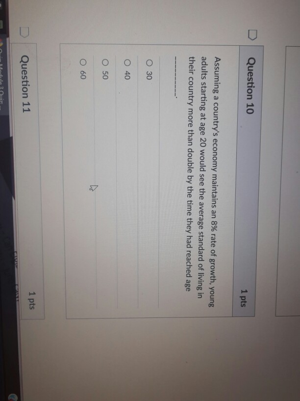 Solved Question 10 1 pts Assuming a country's economy | Chegg.com