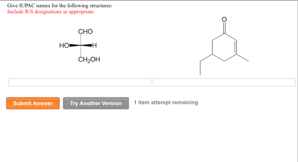Solved Give Iupac Names For The Following Structures