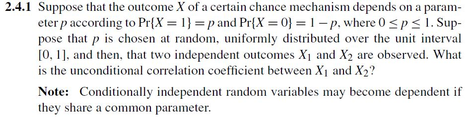 Suppose that the outcome X of a certain chance | Chegg.com