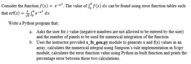 Consider the function f(x) = e-x. The value of f0f(x) | Chegg.com
