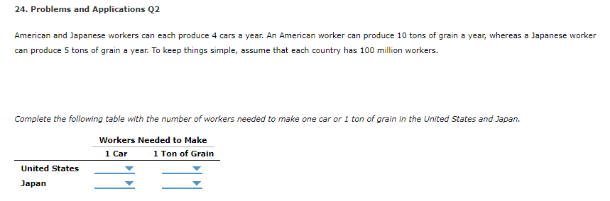 Solved 24. Problems and Applications Q2 American and | Chegg.com