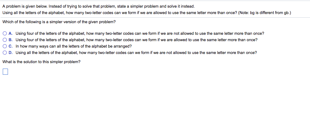 Solved A Problem Is Given Below Instead Of Trying To Solve