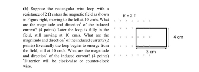 Solved Suppose the rectangular wire loop with a resistance | Chegg.com