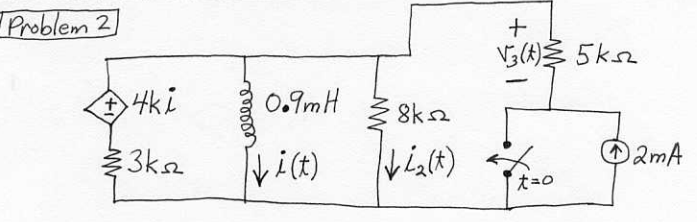 Solved Find the inductor current and plot over 4 time | Chegg.com