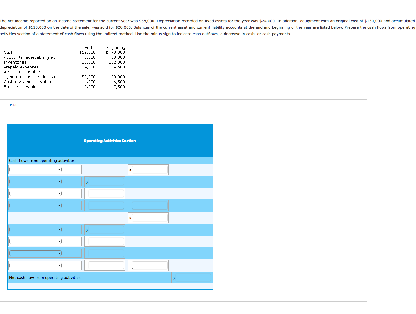 Solved The net income reported on an income statement for | Chegg.com